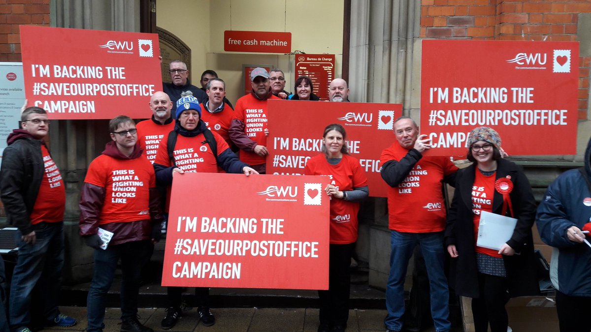CWU: Post Office campaign: ‘Fantastic launch – now for the next step’