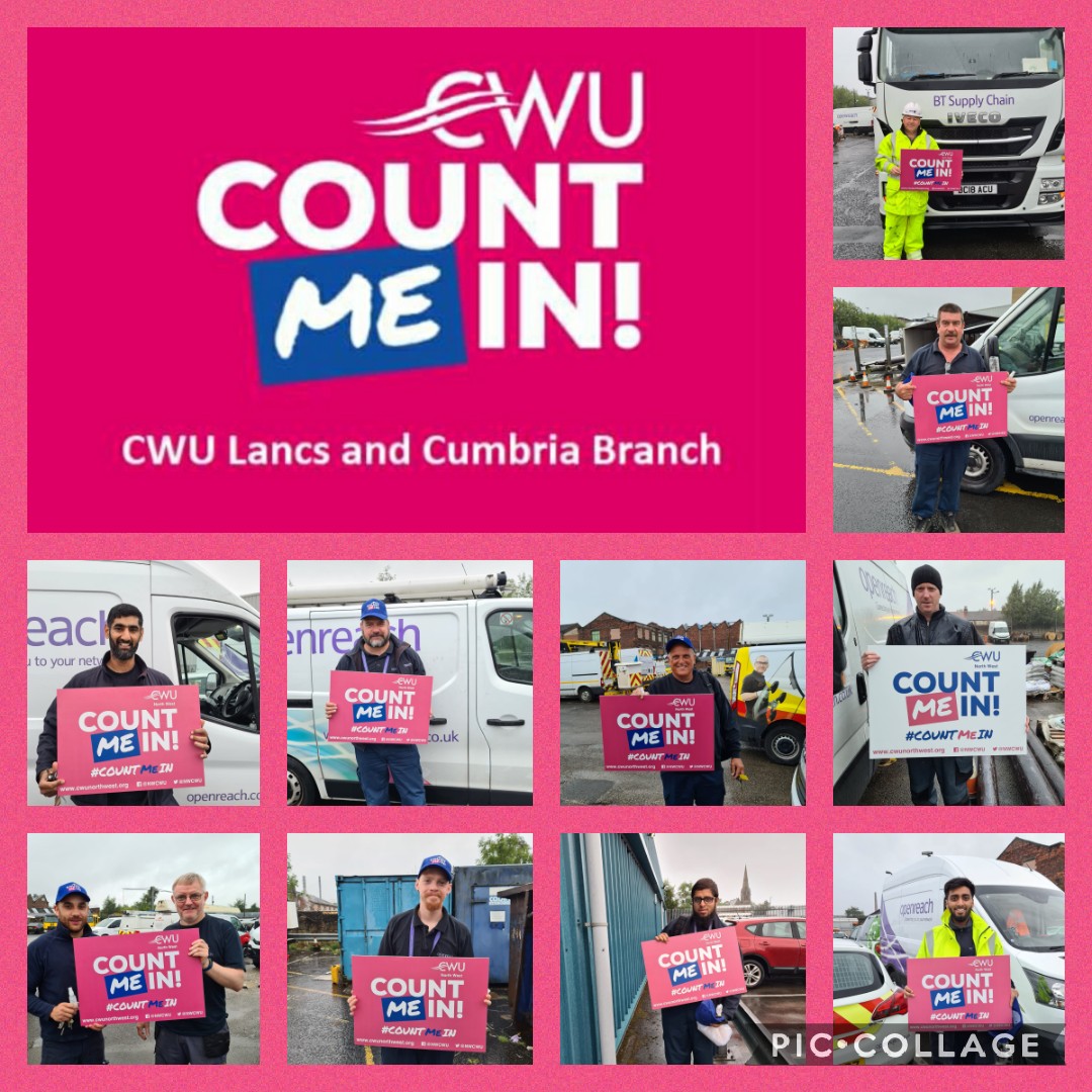 CWU: CWU North West Region hits the streets and social media to promote ...