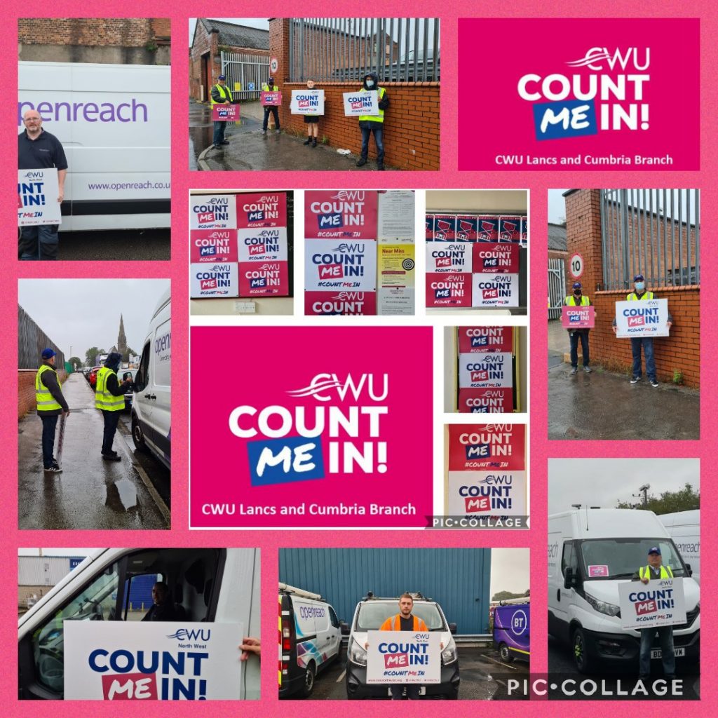 CWU: CWU North West Region hits the streets and social media to promote ...