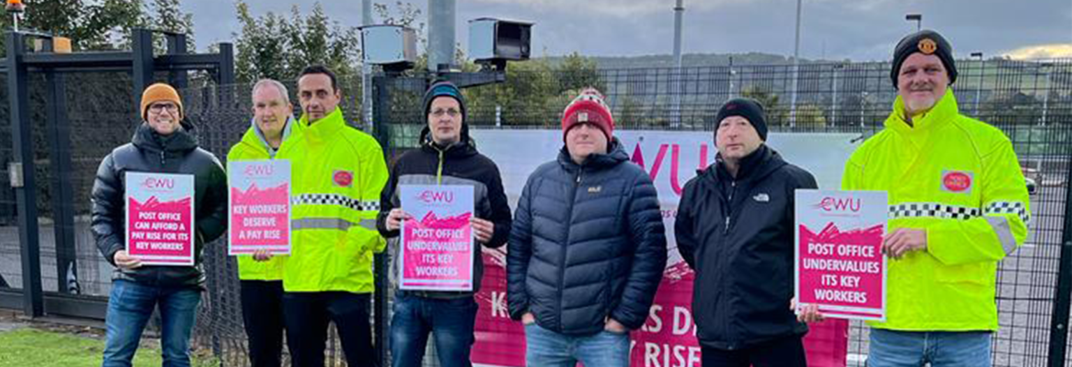 CWU: Magnificent Post Office members strike for the sixth time