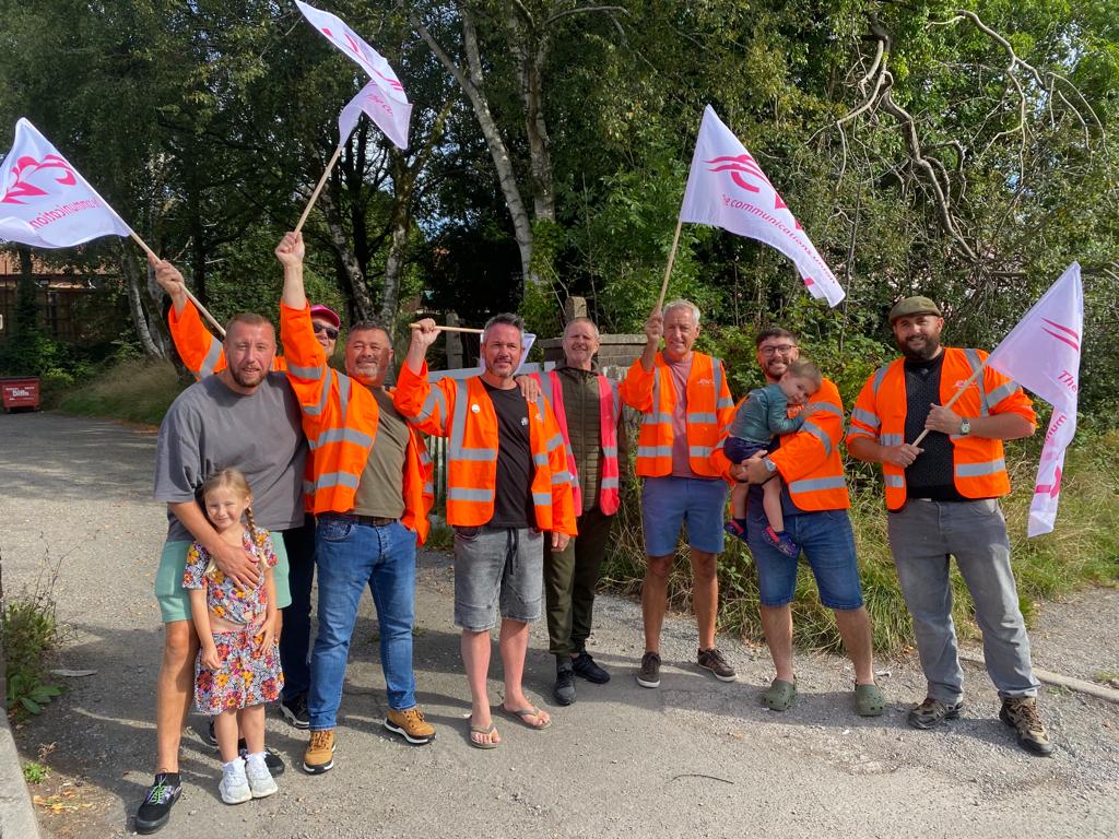 CWU: Strike Blog / Ieuan Davies CWU South Wales