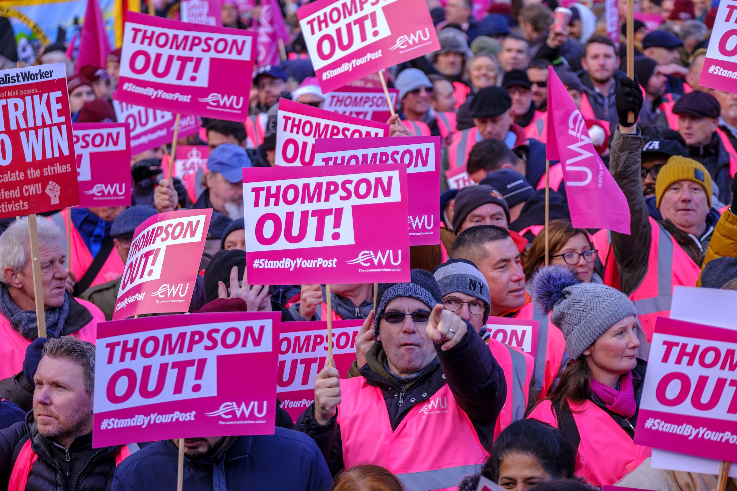 CWU: Royal Mail strike call – postal workers ready for action