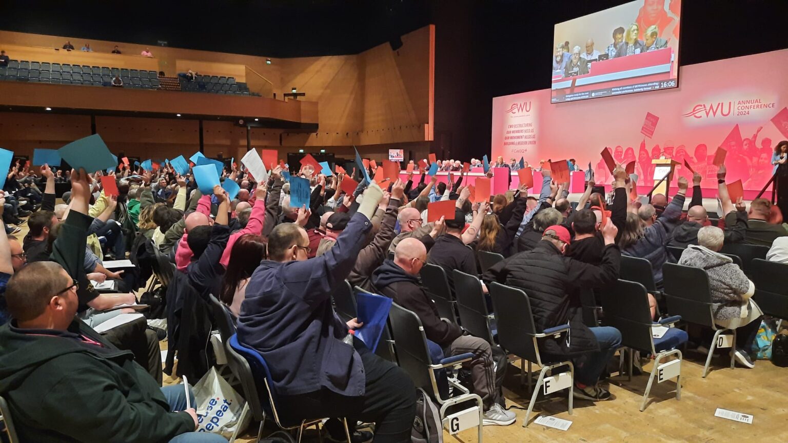 CWU: CWU Conference 2024 – Day One Restructuring