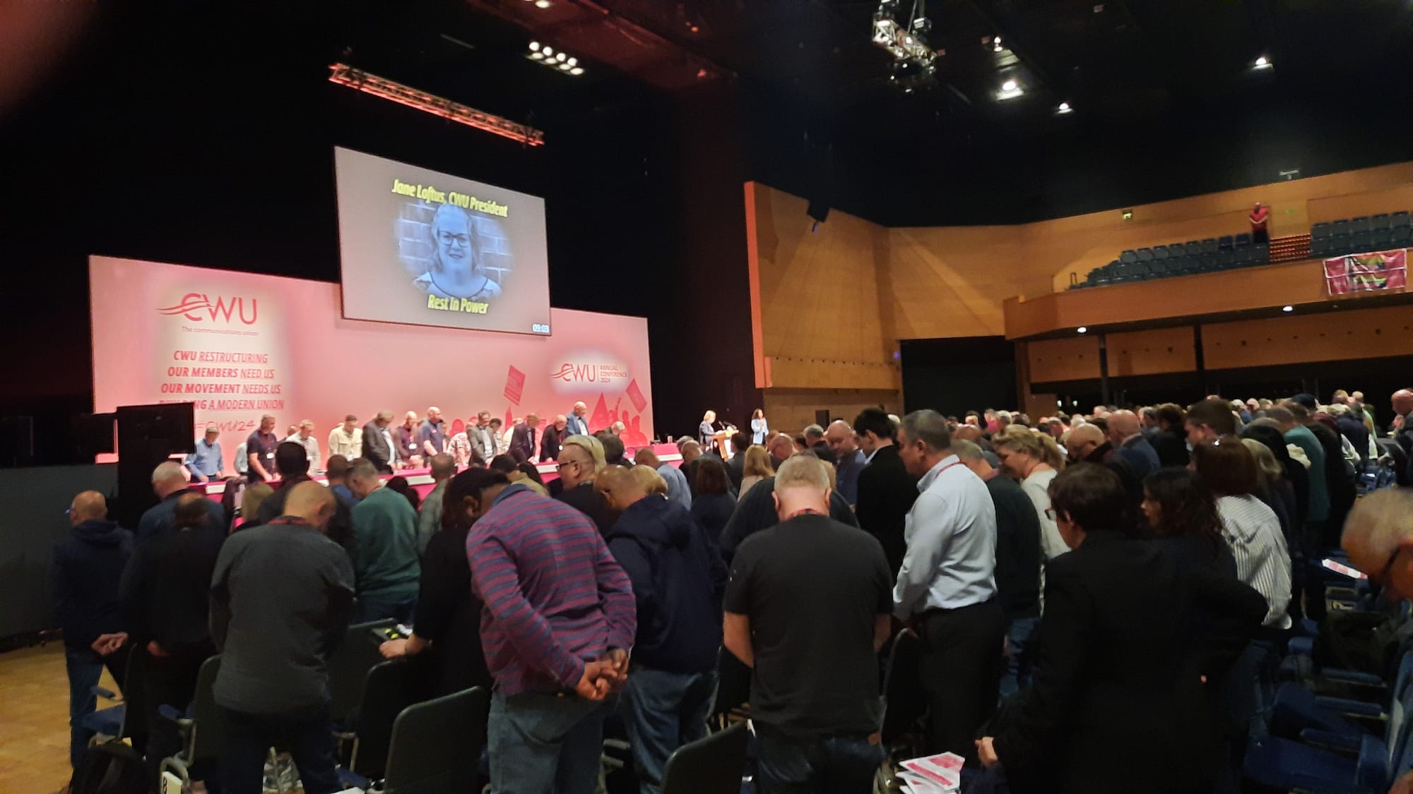 CWU: CWU Conference 2024 – Day One Restructuring