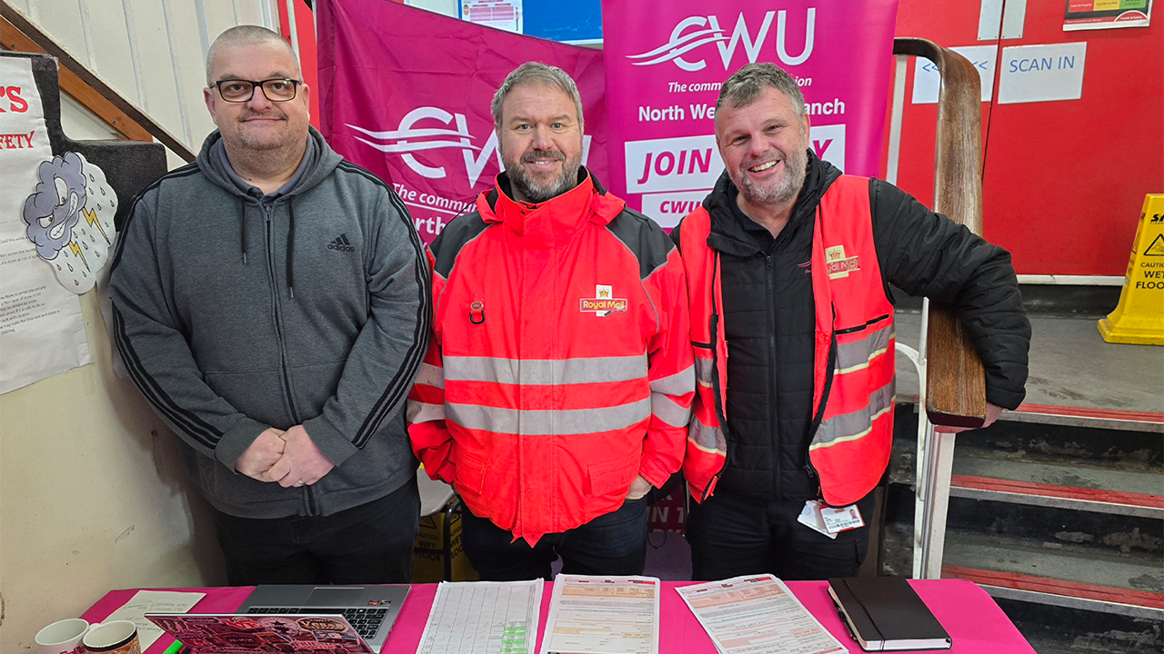 CWU: North West No.1: Recruiting and Reconnecting